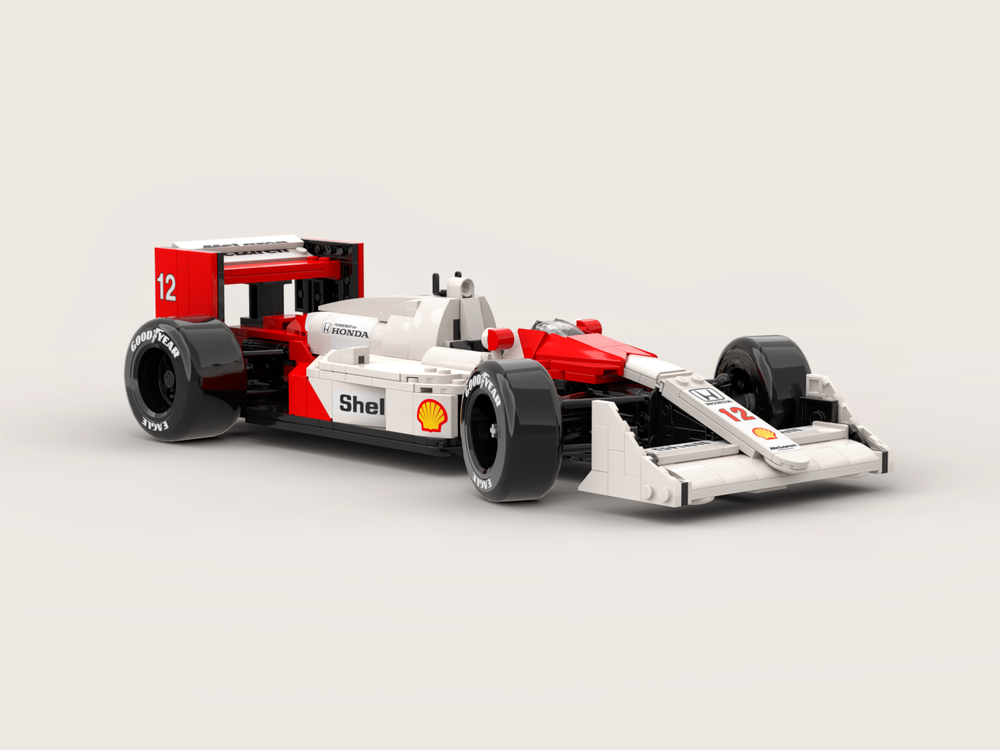 LEGO MOC-202130 McLaren MP4/4 Upgrade by bentobrick | Rebrickable ...