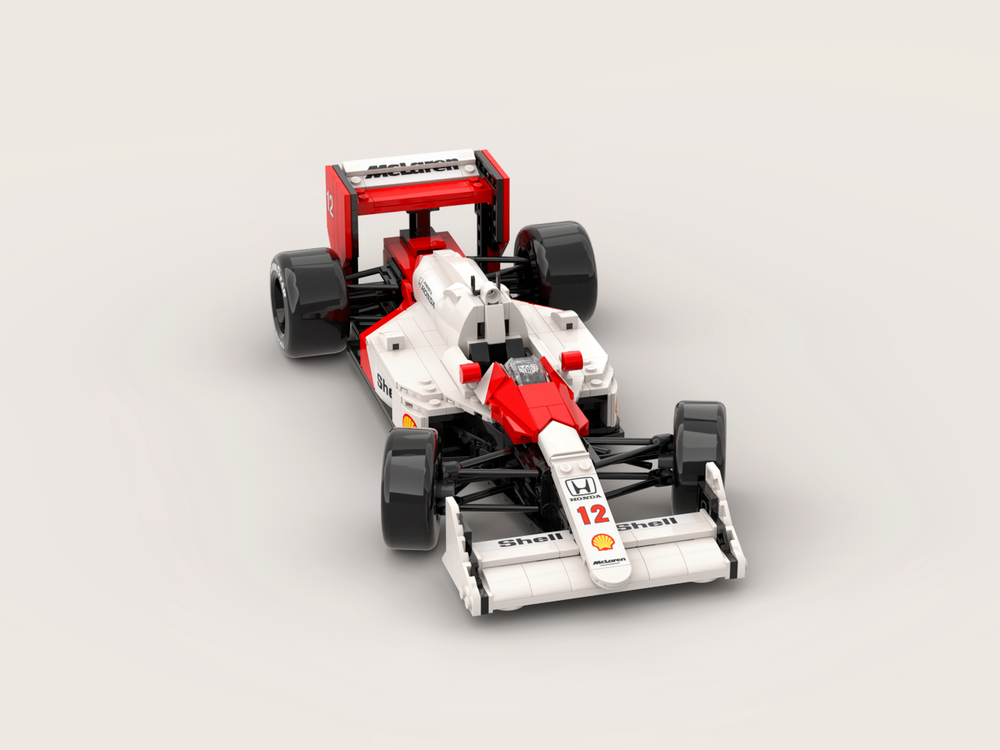 LEGO MOC McLaren MP4/4 Upgrade by bentobrick | Rebrickable - Build with ...