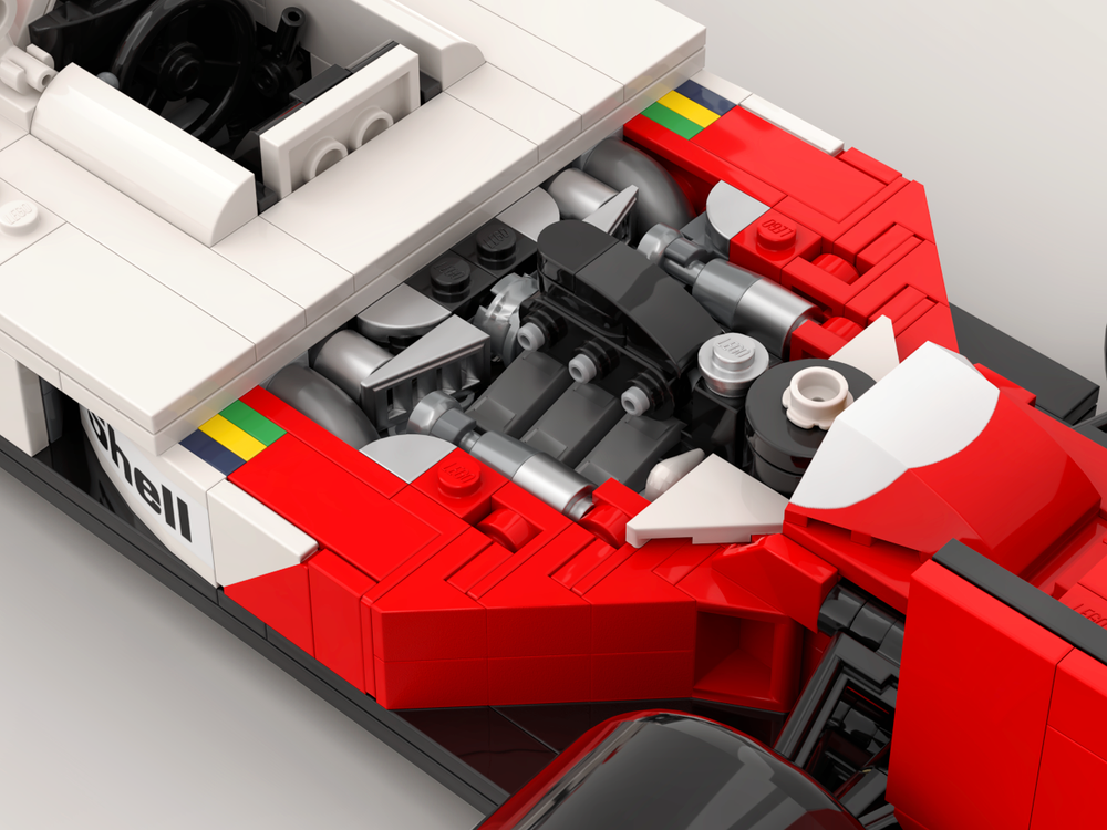 LEGO MOC McLaren MP4/4 Upgrade by bentobrick | Rebrickable - Build with LEGO