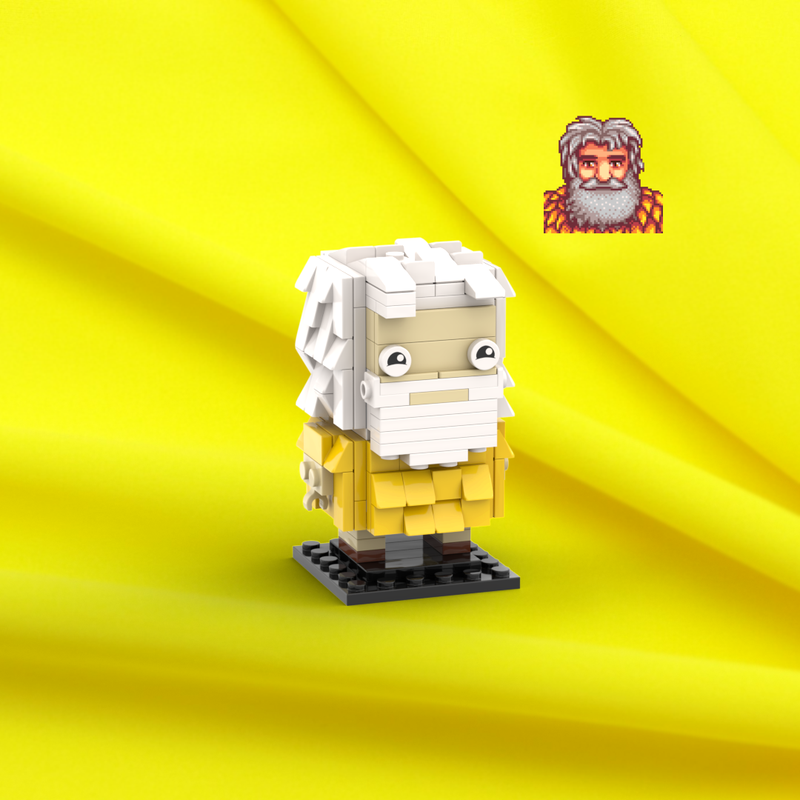 LEGO MOC Linus Brickhead by Minifigdisplayco | Rebrickable - Build with ...