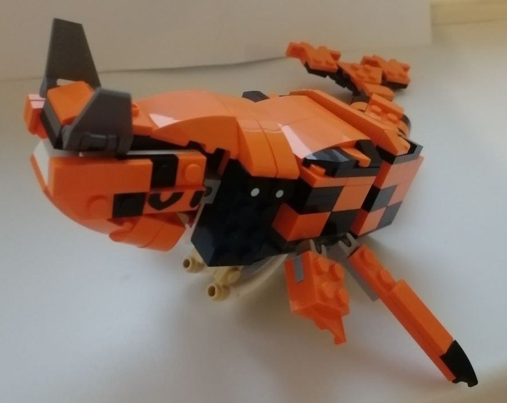 LEGO MOC Tiger-tulkun by EliseuV | Rebrickable - Build with LEGO