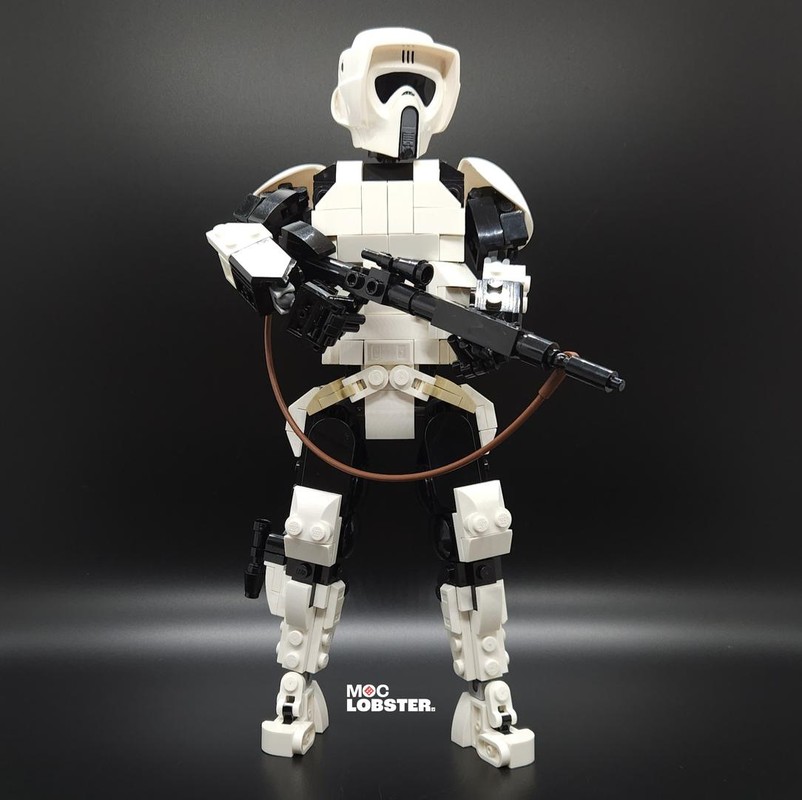 LEGO MOC-202138 Scout Trooper by Moc_Lobster | Rebrickable - Build with ...