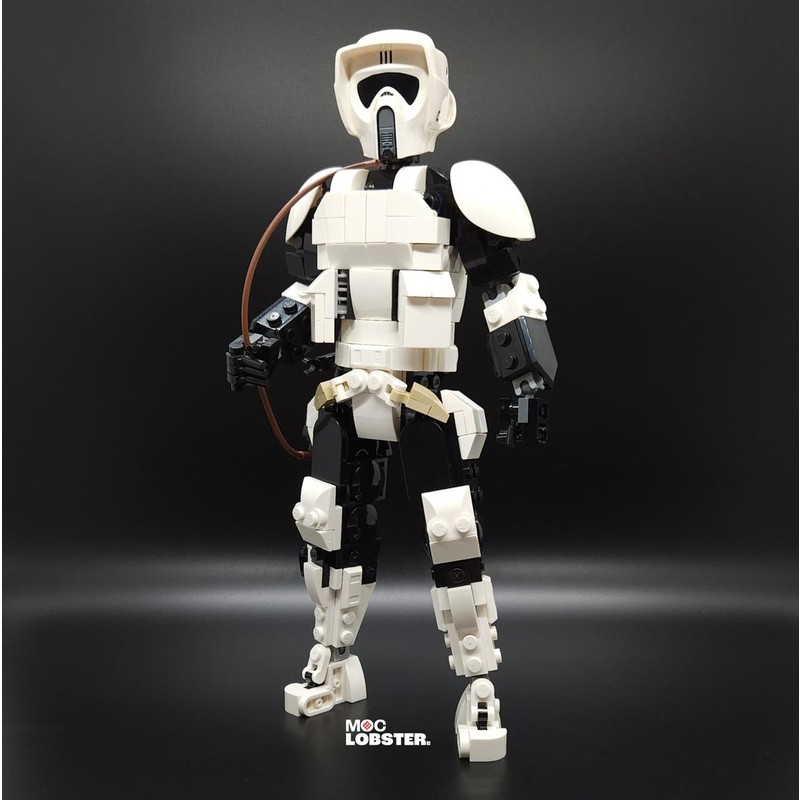 LEGO MOC Scout Trooper by Moc_Lobster | Rebrickable - Build with LEGO