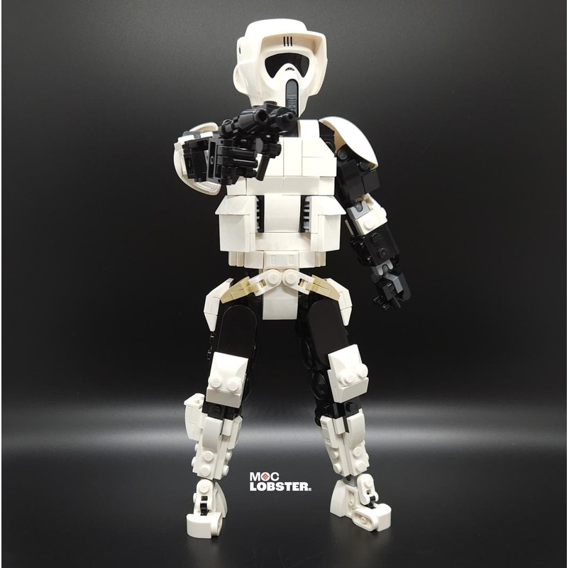 LEGO MOC Scout Trooper by Moc_Lobster | Rebrickable - Build with LEGO