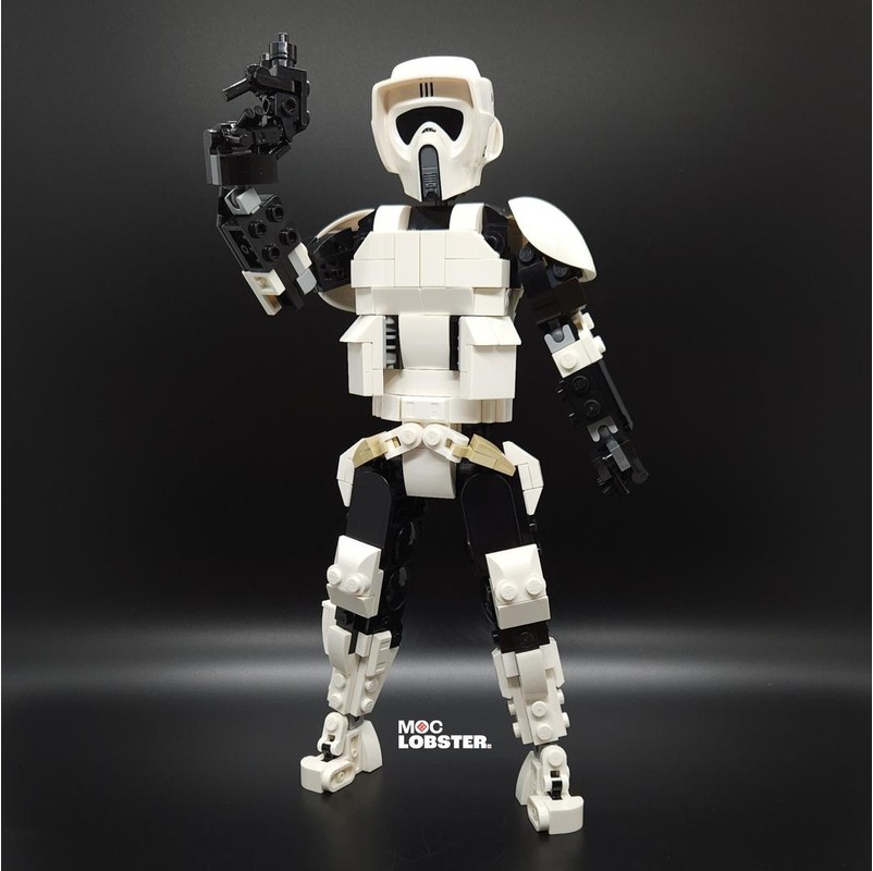 LEGO MOC Scout Trooper by Moc_Lobster | Rebrickable - Build with LEGO