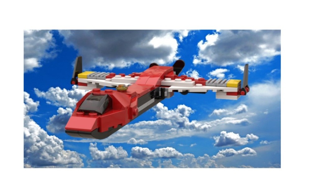 Lego Moc 31057 Weird Plane By Legoori Rebrickable Build With Lego