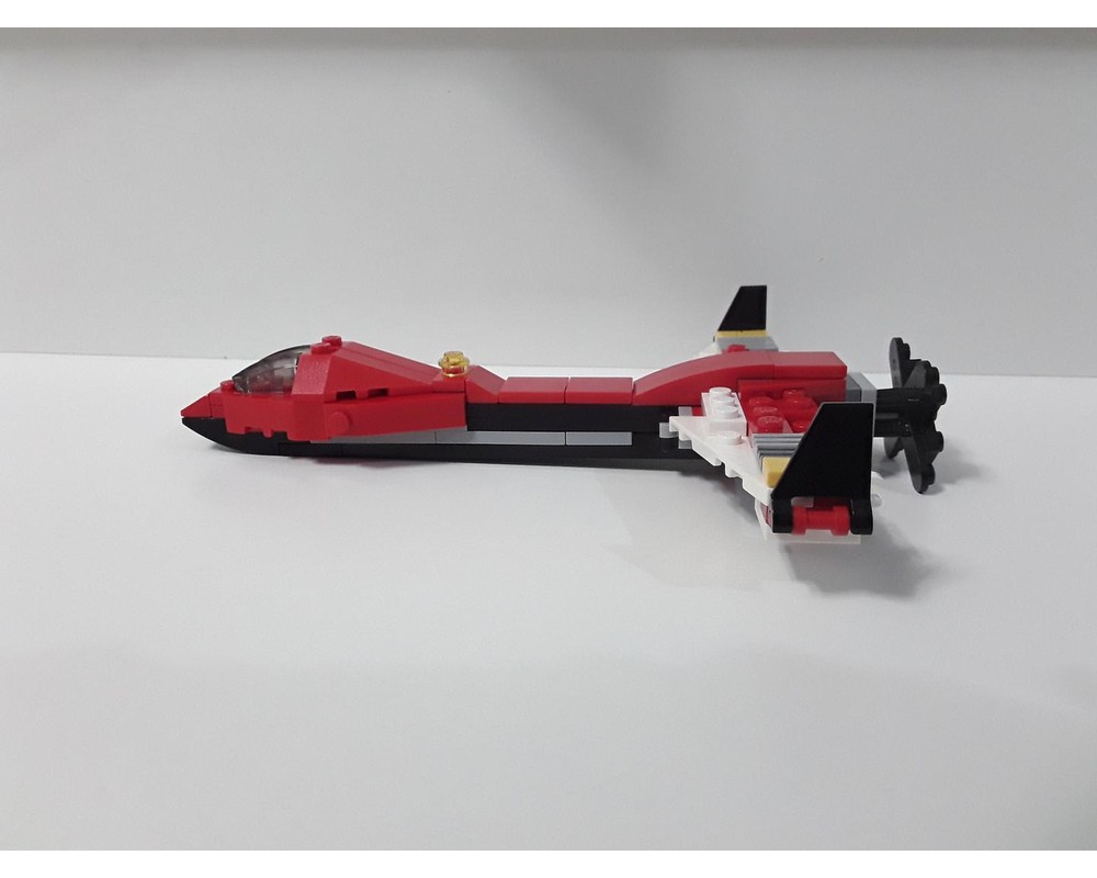 LEGO MOC 31057 - Weird Plane by LegoOri | Rebrickable - Build with LEGO