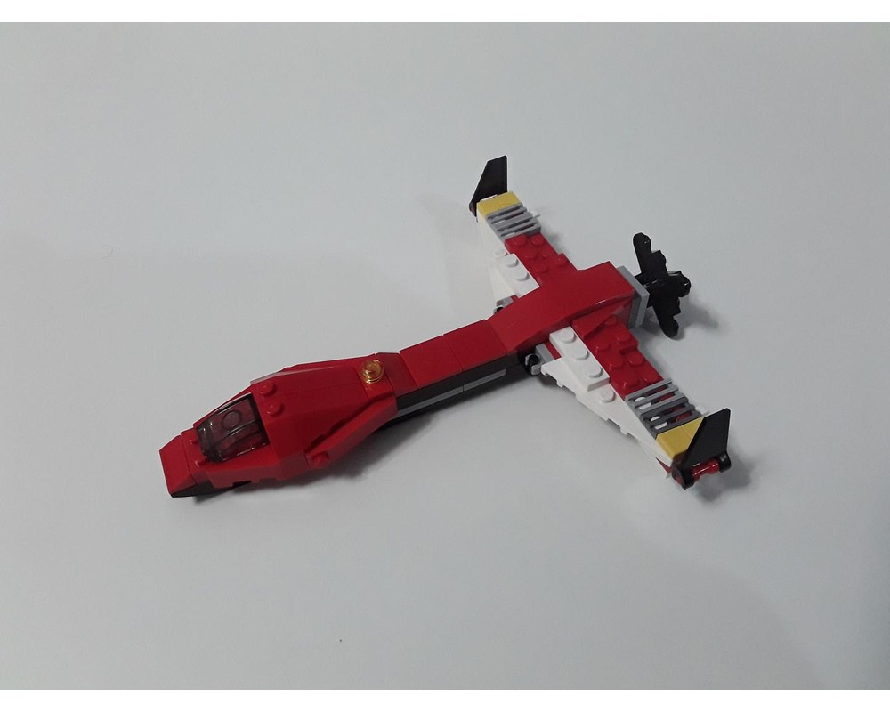 LEGO MOC 31057 - Weird Plane by LegoOri | Rebrickable - Build with LEGO