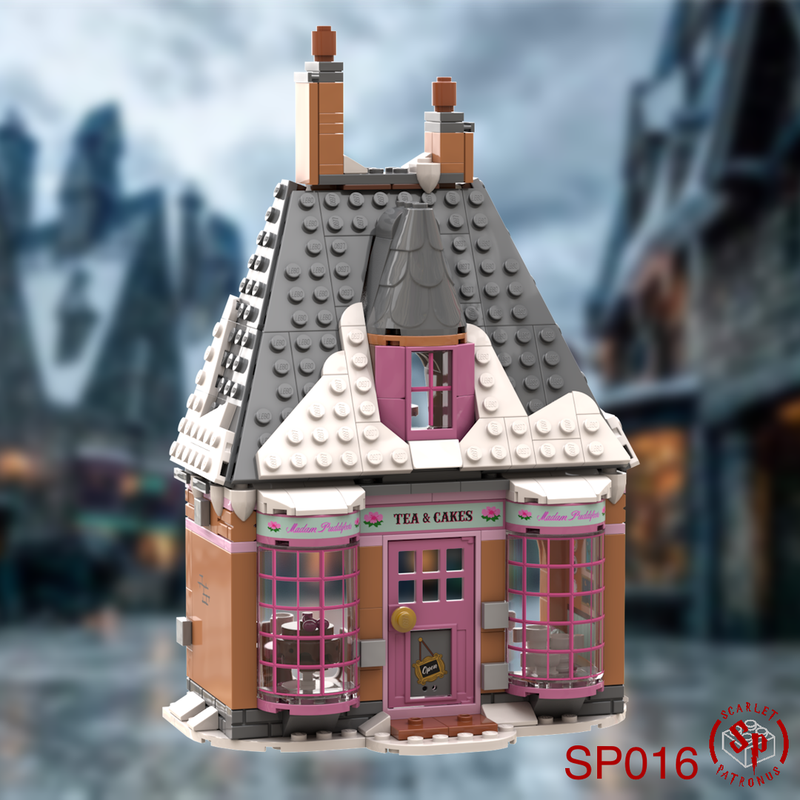 LEGO MOC Hogsmeade Village Madam Puddifoot's Tea Shop by ScarletPatronus | Rebrickable - Build ...