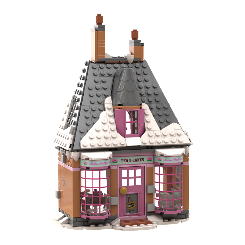 LEGO MOC Hogsmeade Village Madam Puddifoot's Tea Shop by ScarletPatronus | Rebrickable - Build ...