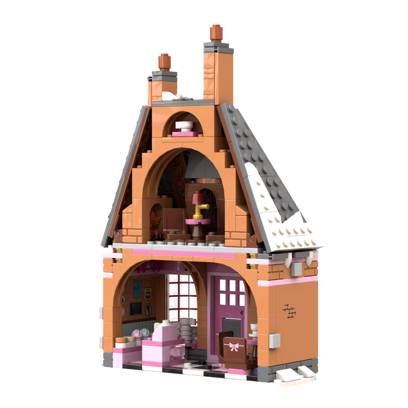 LEGO MOC Hogsmeade Village Madam Puddifoot's Tea Shop by ScarletPatronus | Rebrickable - Build ...