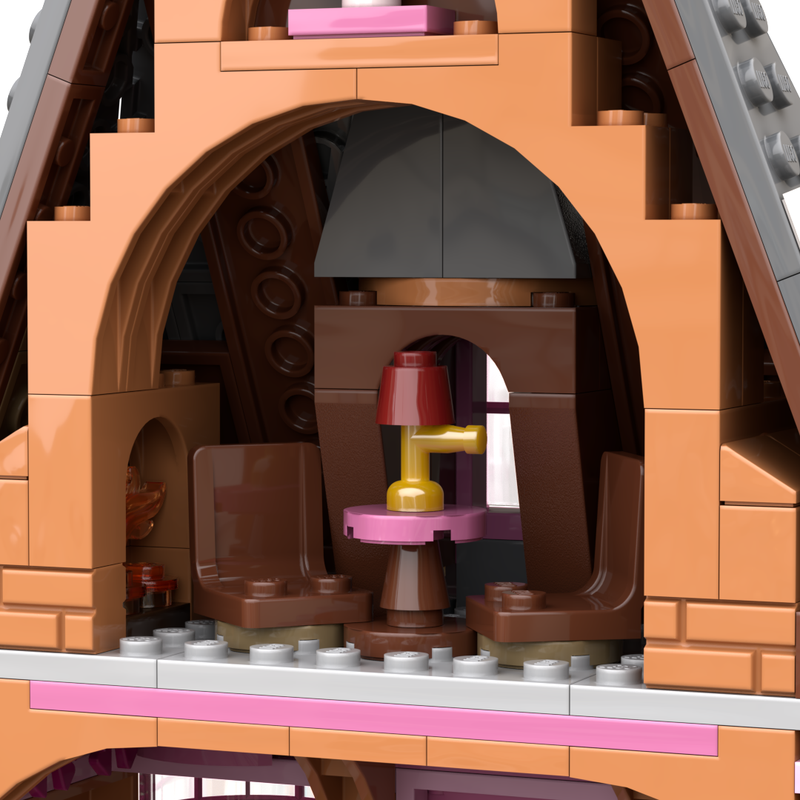 LEGO MOC Hogsmeade Village Madam Puddifoot's Tea Shop by ScarletPatronus | Rebrickable - Build ...