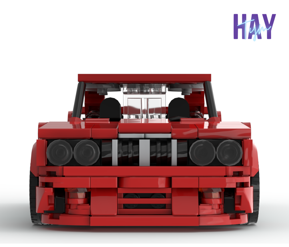 LEGO MOC BMW E30 M3 Evolution (Red) by TymHay | Rebrickable - Build ...