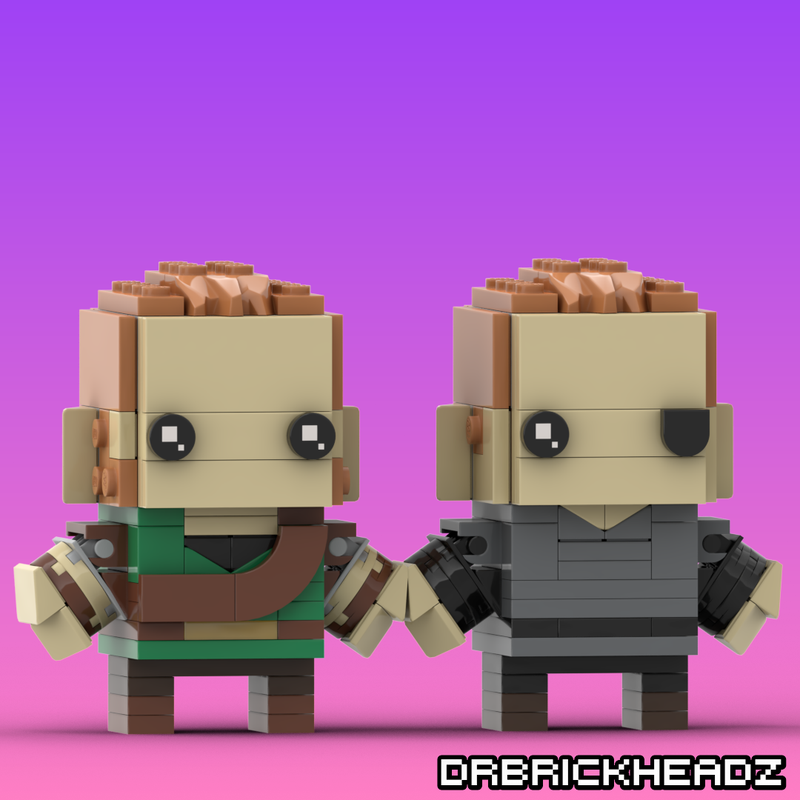 LEGO MOC Stabbington Brothers (Tangled) Brickheadz by DrBrickheadz ...