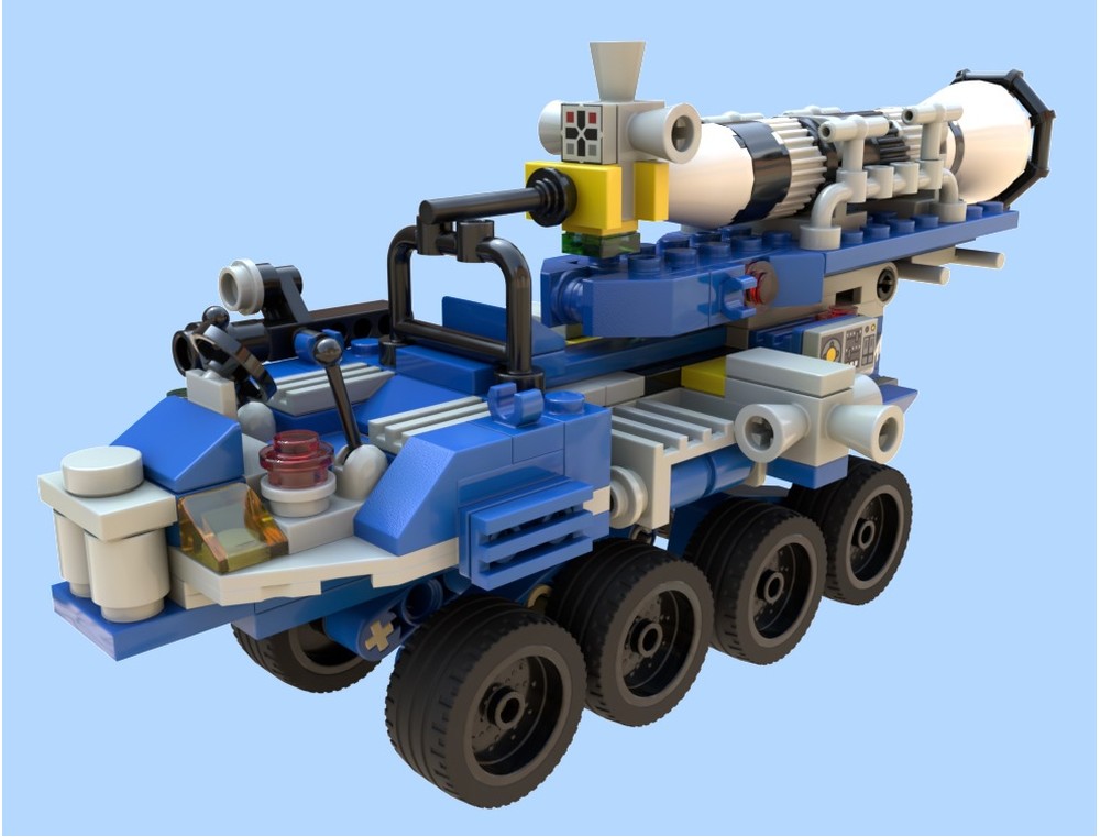 Lego Moc 40712 Rocket Launcher Moc By Rustyrunt Rebrickable Build