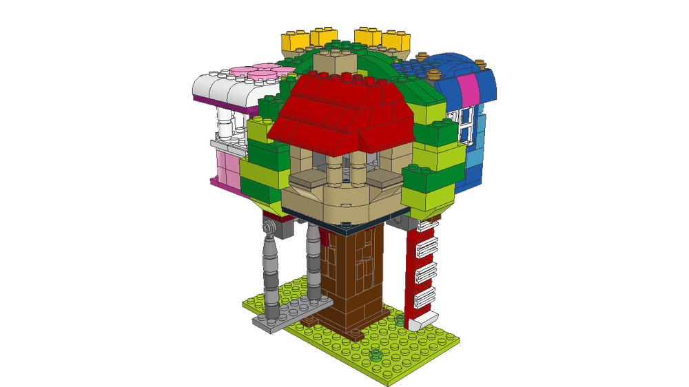 LEGO MOC 11005 Tree House by julien1001 | Rebrickable - Build with LEGO