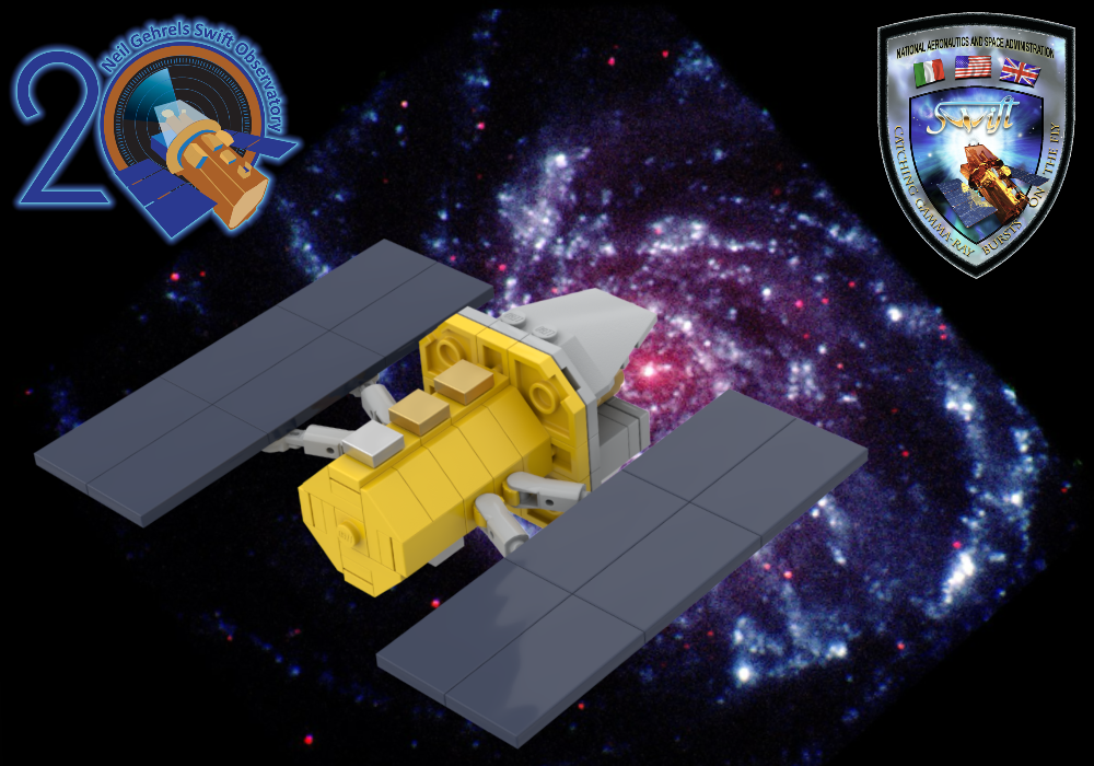 LEGO MOC Neil Gehrels Swift Observatory by OrchardBuilds | Rebrickable ...