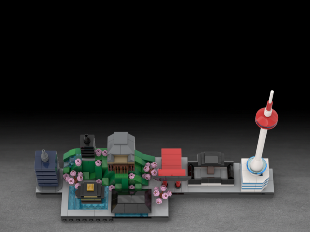 LEGO MOC-202184 Kyoto Skyline by Skyline_Lover | Rebrickable - Build ...
