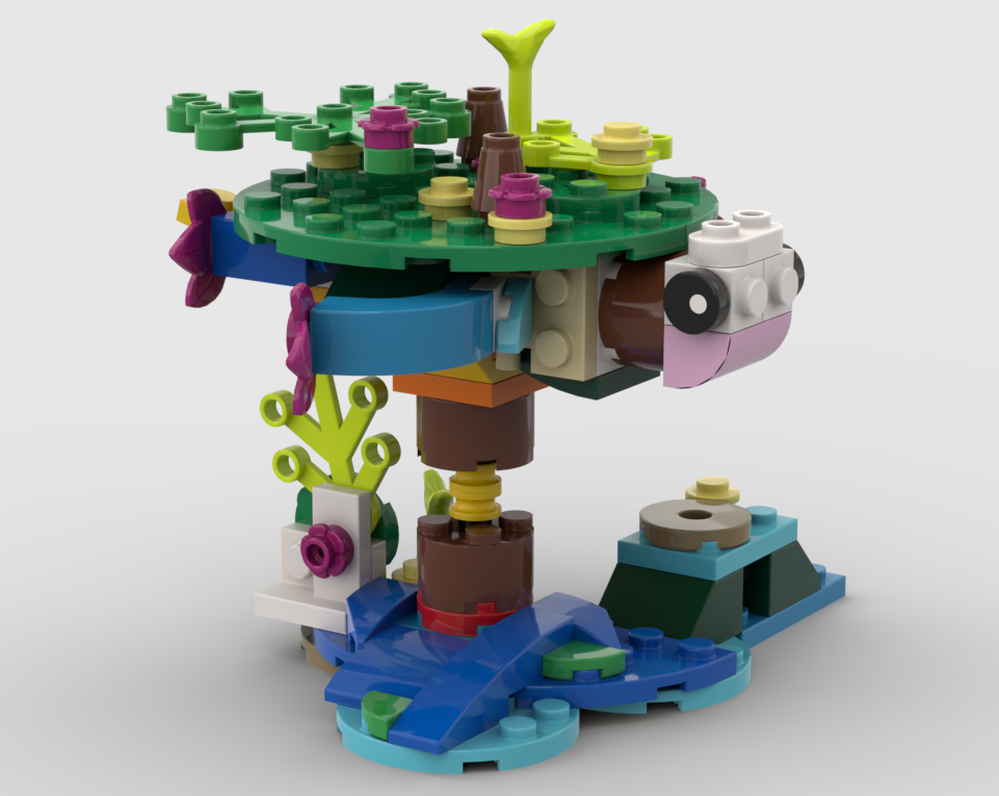 LEGO MOC-202194 31136 Sea Turtle by black_wind | Rebrickable - Build ...