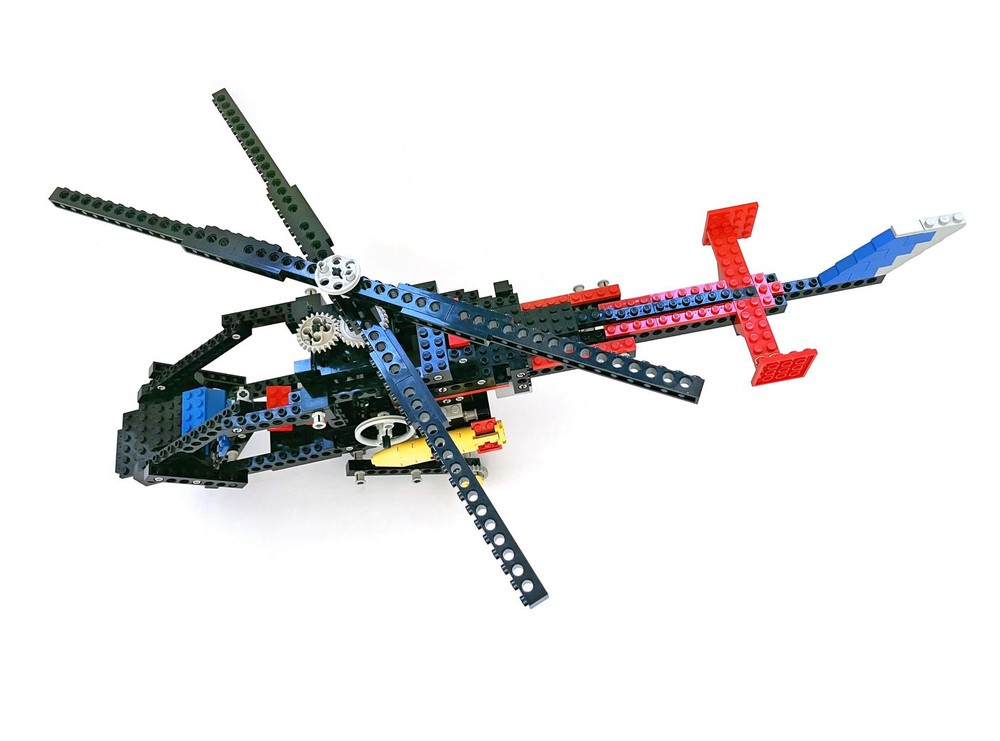 LEGO MOC 8860 Contra-Rotating Helicopter by inidatti | Rebrickable ...