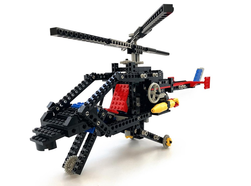LEGO MOC 8860 Contra-Rotating Helicopter by inidatti | Rebrickable ...
