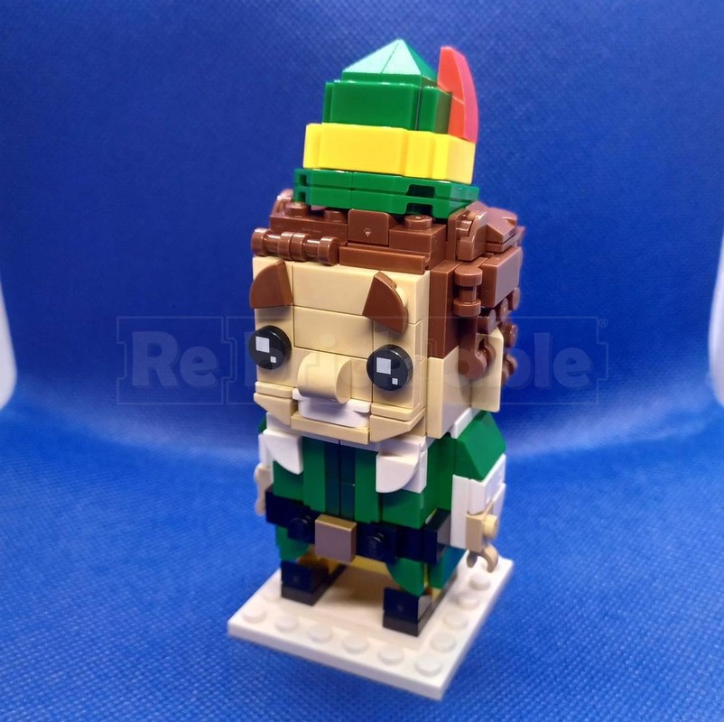 LEGO MOC-202196 Buddy the Elf Brickheadz by Penguins and plastic ...