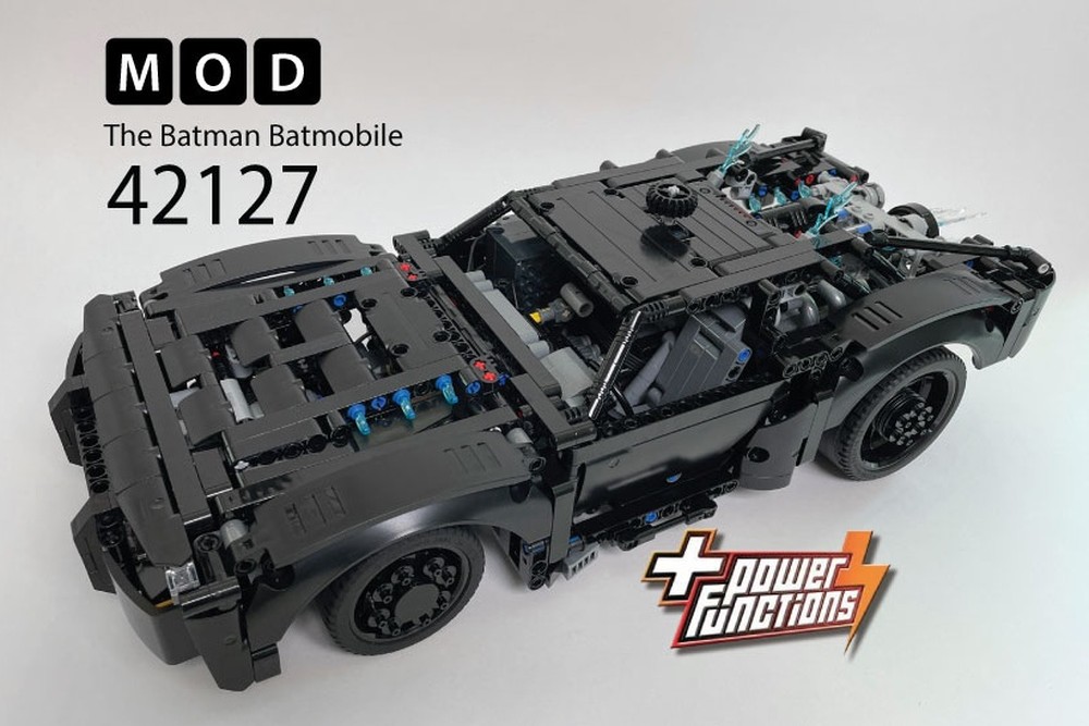 LEGO MOC 42127 Batmobile RC MOD for Power Function Motors by otrans ...