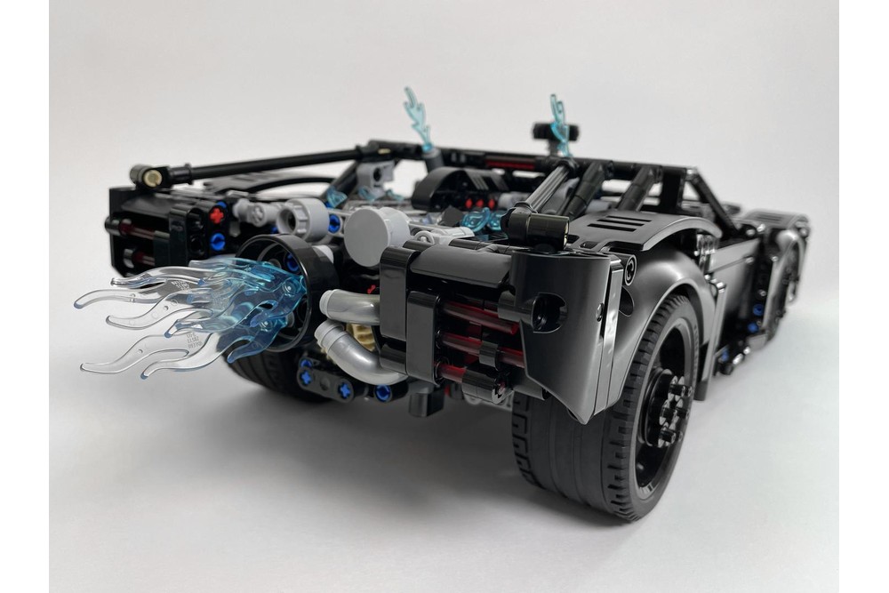 Lego Moc 42127 Batmobile Rc Mod For Power Function Motors By Otrans