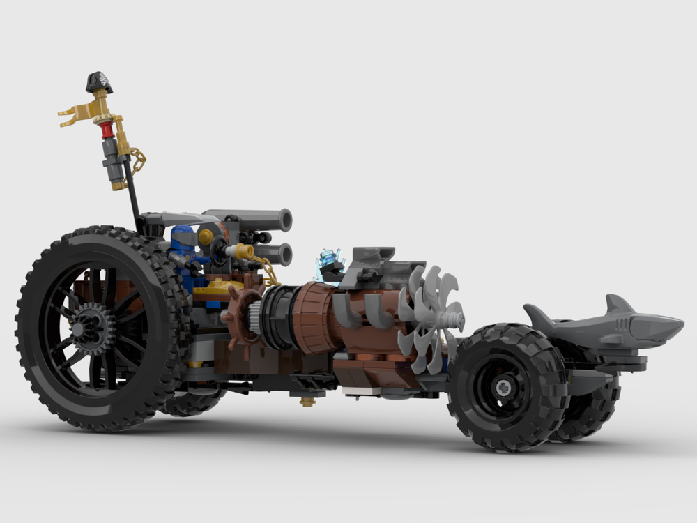 LEGO MOC Benny's Apocalyptic Car by Brelha | Rebrickable - Build with LEGO