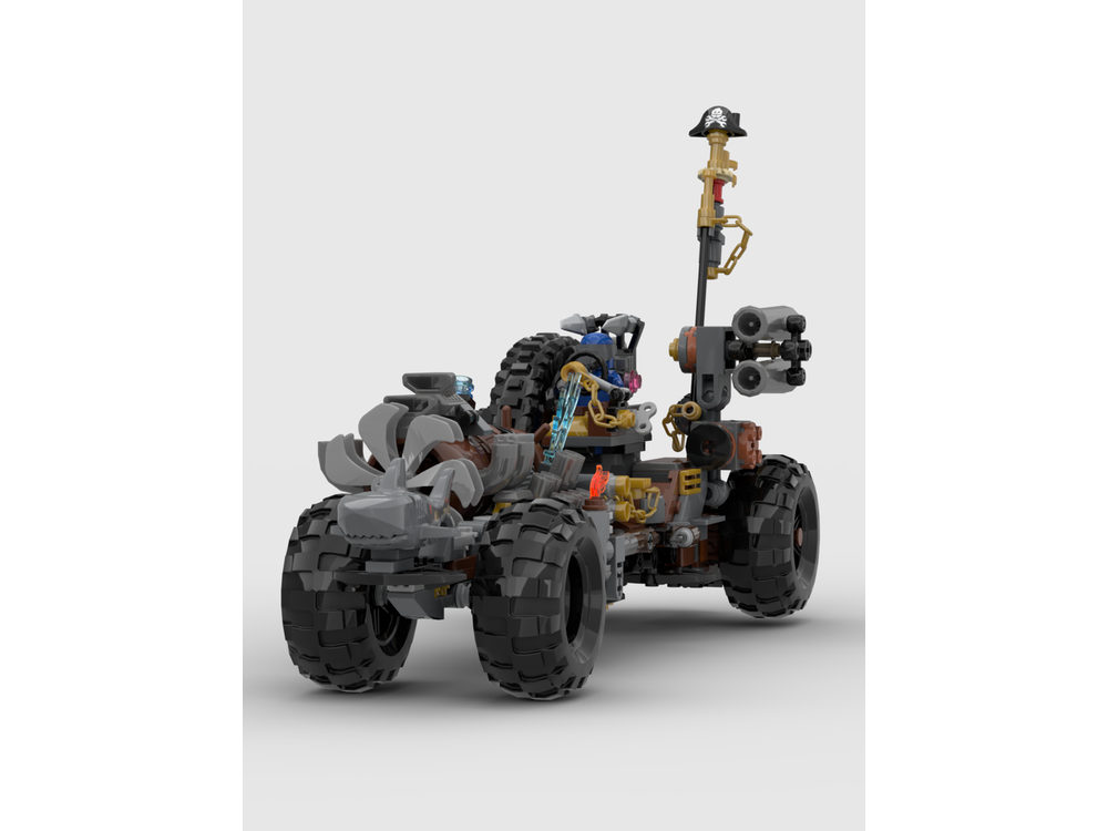 LEGO MOC Benny's Apocalyptic Car by Brelha | Rebrickable - Build with LEGO