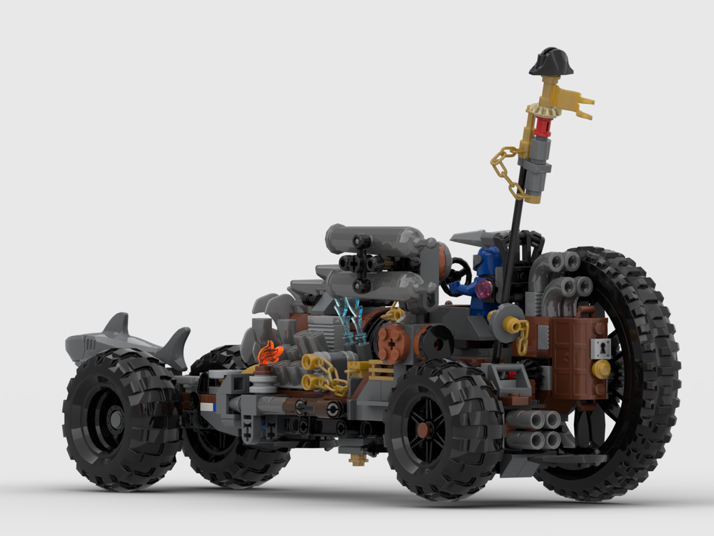 LEGO MOC Benny's Apocalyptic Car by Brelha | Rebrickable - Build with LEGO