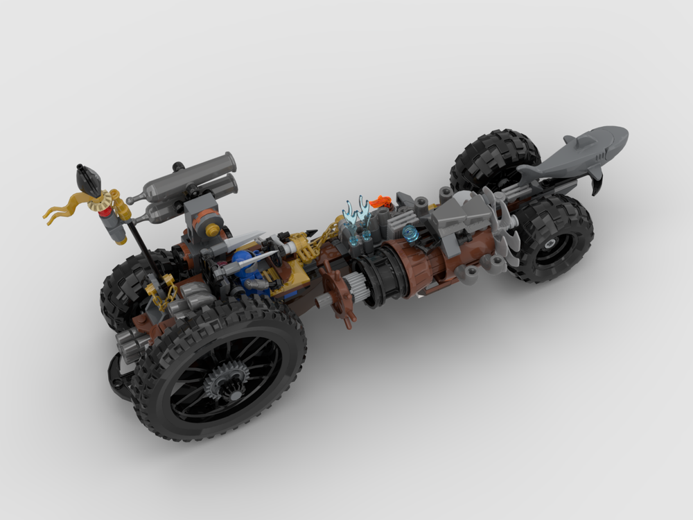 Lego Moc Bennys Apocalyptic Car By Brelha Rebrickable Build With Lego
