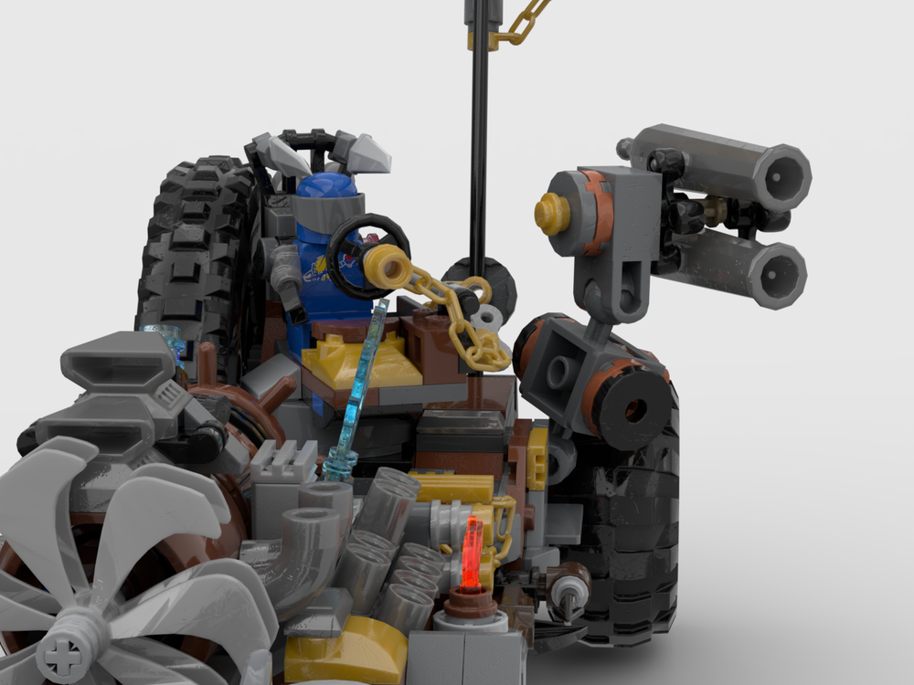 LEGO MOC Benny's Apocalyptic Car by Brelha | Rebrickable - Build with LEGO