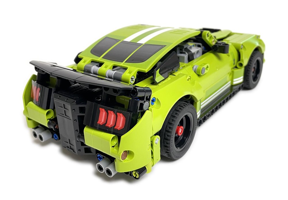 LEGO MOC 42138 Ford Mustang Shelby GT500 RC MOD for Buggy Motors by ...