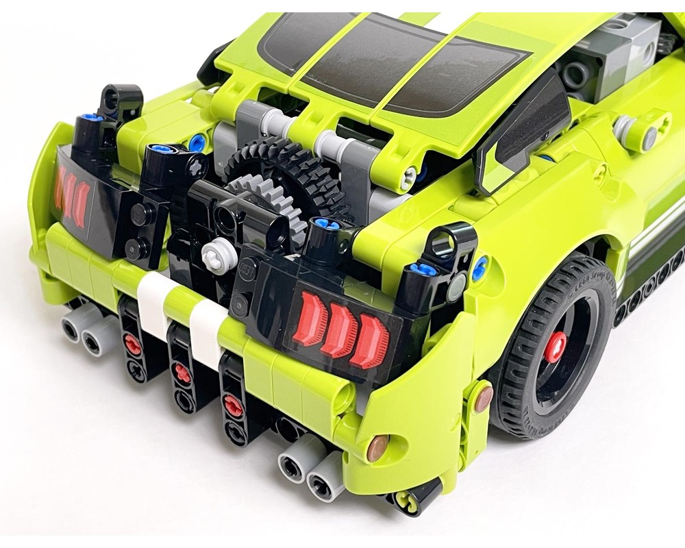 LEGO MOC 42138 Ford Mustang Shelby GT500 RC MOD for Power Function ...