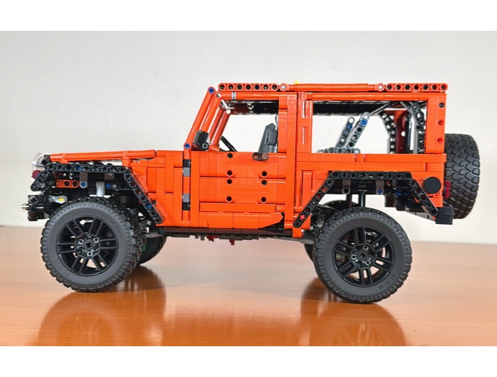 LEGO MOC Jeep Wrangler Willys by Building with bricks | Rebrickable ...