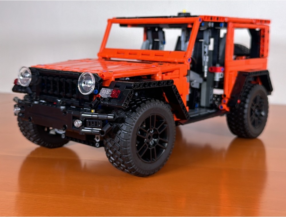 LEGO MOC Jeep Wrangler Willys by Building with bricks | Rebrickable ...