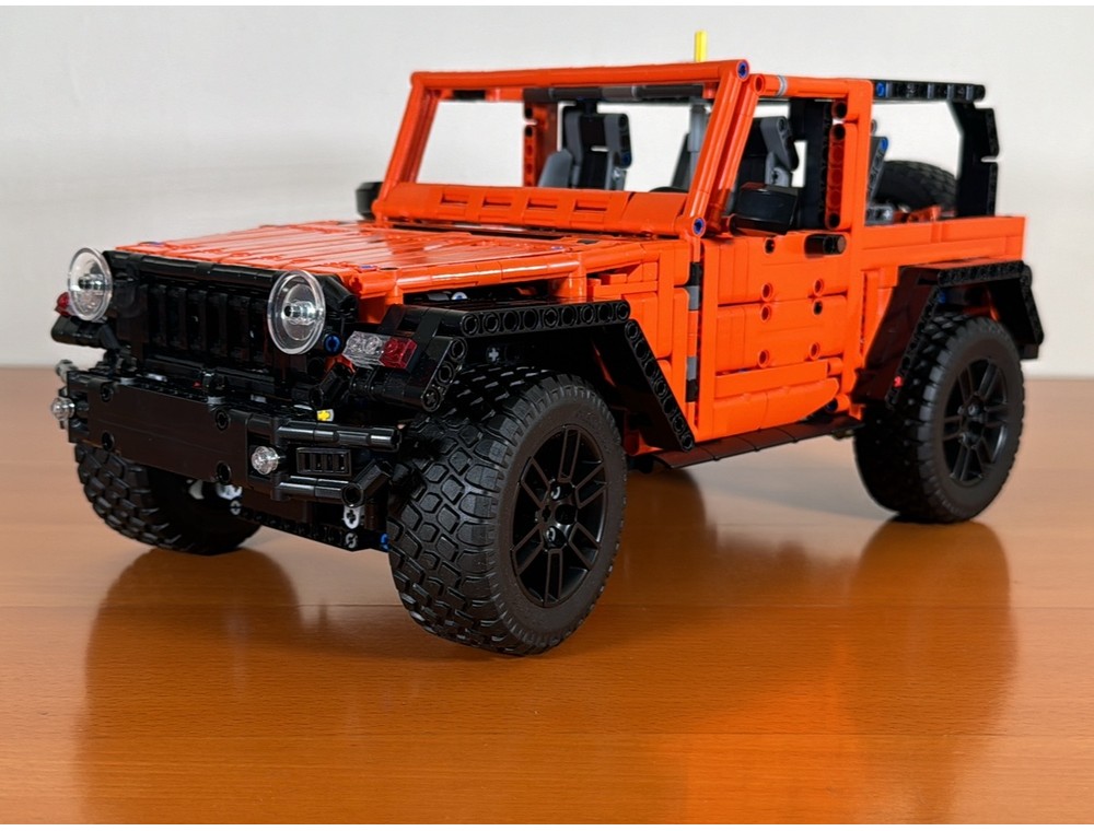 LEGO MOC Jeep Wrangler Willys by Building with bricks | Rebrickable ...