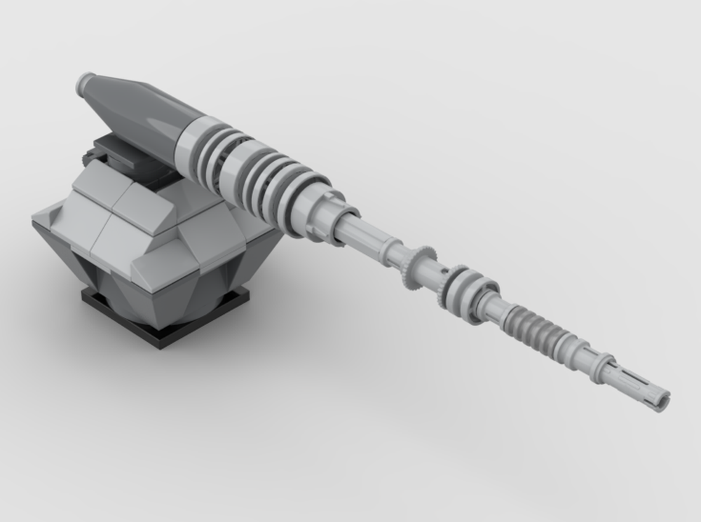 LEGO MOC Laser Cannon by FlamingAssassin | Rebrickable - Build with LEGO