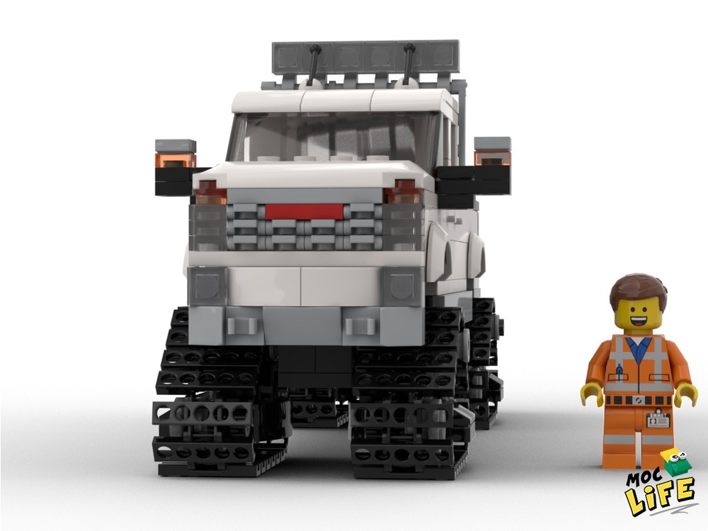 LEGO MOC GMC Sierra 1500 quad cab long bed wheels track by MocLife ...