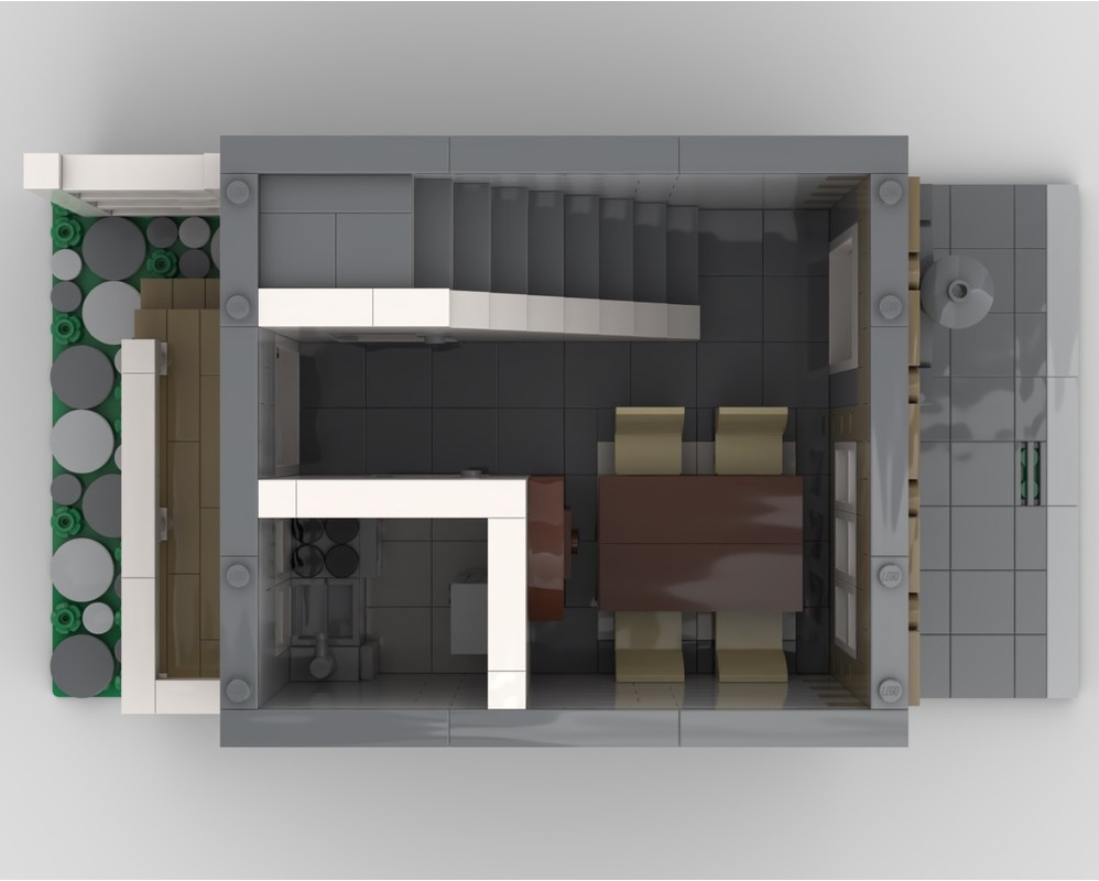 LEGO MOC Residential Building by Biguguga | Rebrickable - Build with LEGO