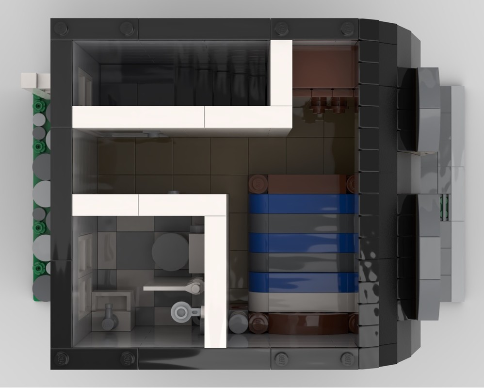 LEGO MOC Residential Building by Biguguga | Rebrickable - Build with LEGO