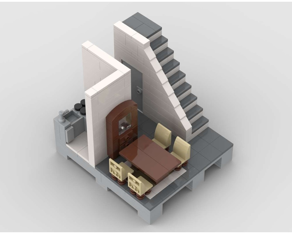 LEGO MOC Residential Building by Biguguga | Rebrickable - Build with LEGO