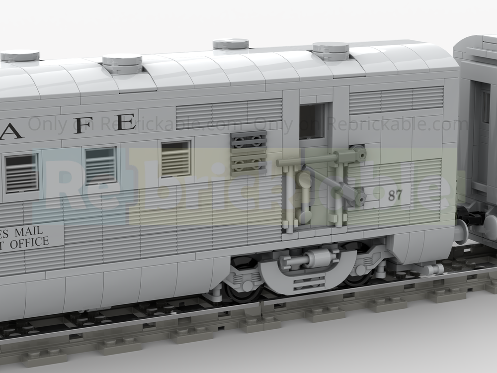 LEGO MOC Santa Fe Super Chief Car Set 1 by langemat | Rebrickable ...