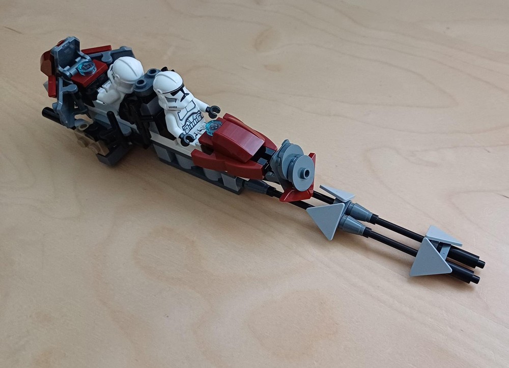 LEGO MOC Clone speeder by Blud4 | Rebrickable - Build with LEGO