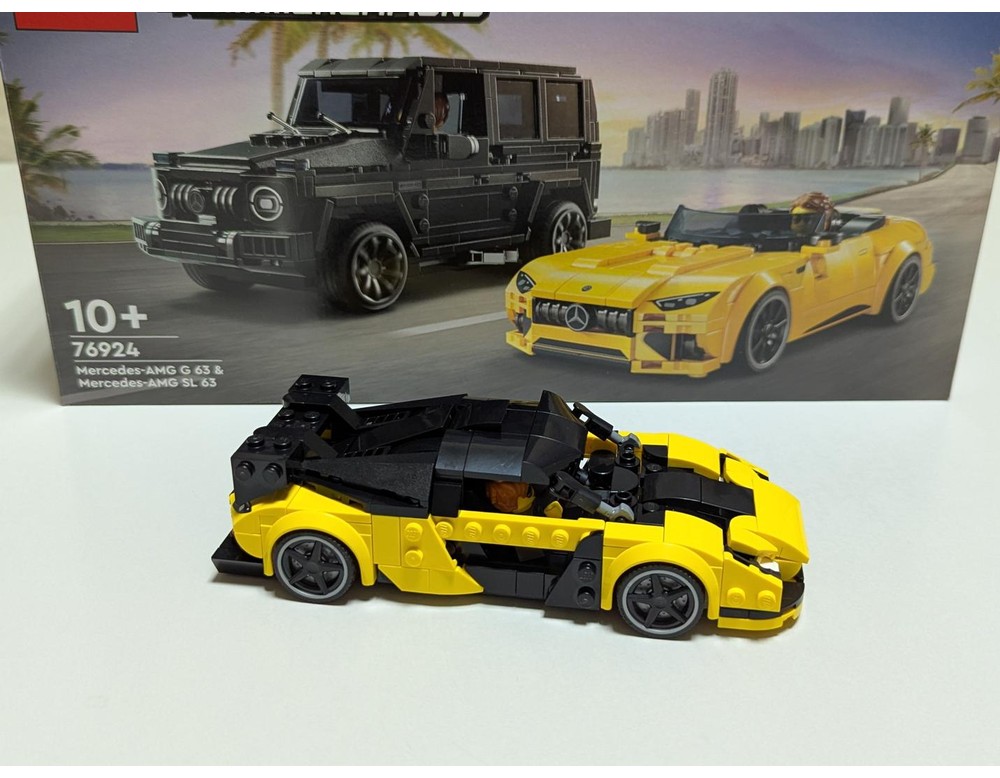 LEGO MOC 76924 McLaren Senna by Kirvet | Rebrickable - Build with LEGO