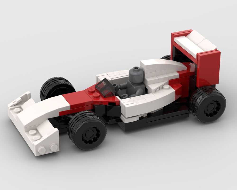LEGO MOC Senna Mini Fig Display by mDaro | Rebrickable - Build with LEGO