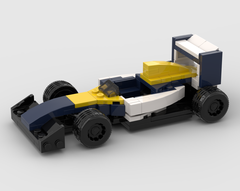 LEGO MOC Mansell Mini Fig Display by mDaro | Rebrickable - Build with LEGO