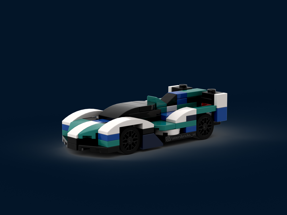 LEGO MOC Aston Martin Valkyrie LMH 5 wide by Taters | Rebrickable ...