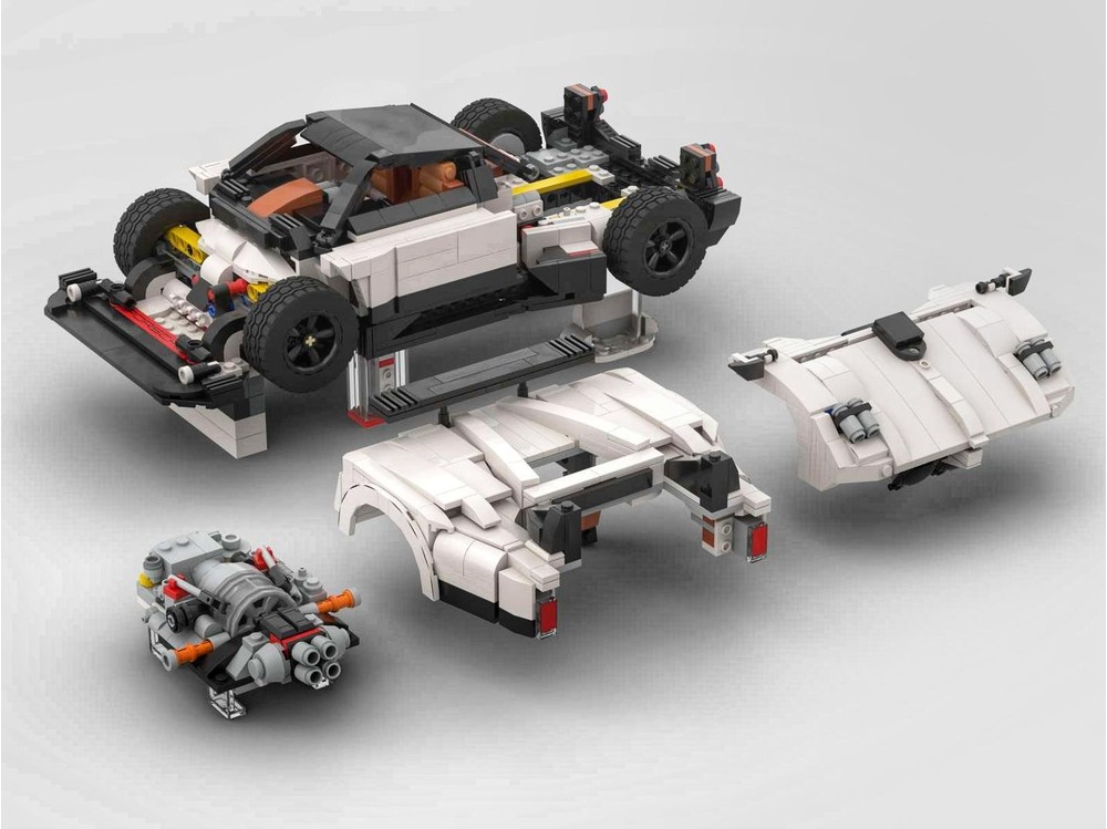 Lego Moc Pagani Zonda Porsche 10295 Set Alternate Build By Geraldcacas